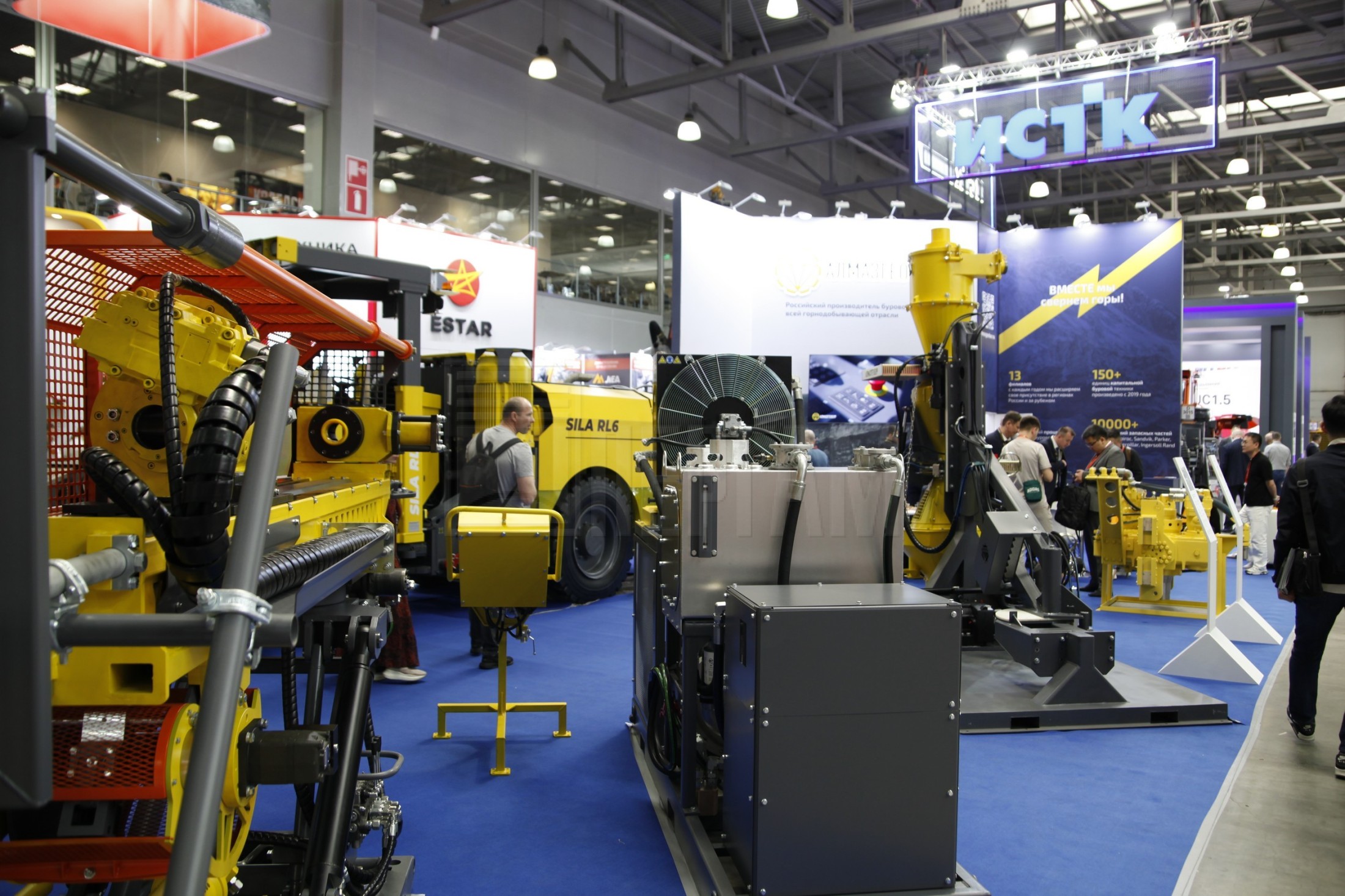 Фоторепортаж с выставки MiningWorld Russia 2025 | Пергам