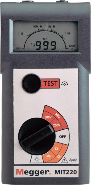Купить мегаомметр MIT220 компании Megger по низкой цене. Мегаомметры в ...