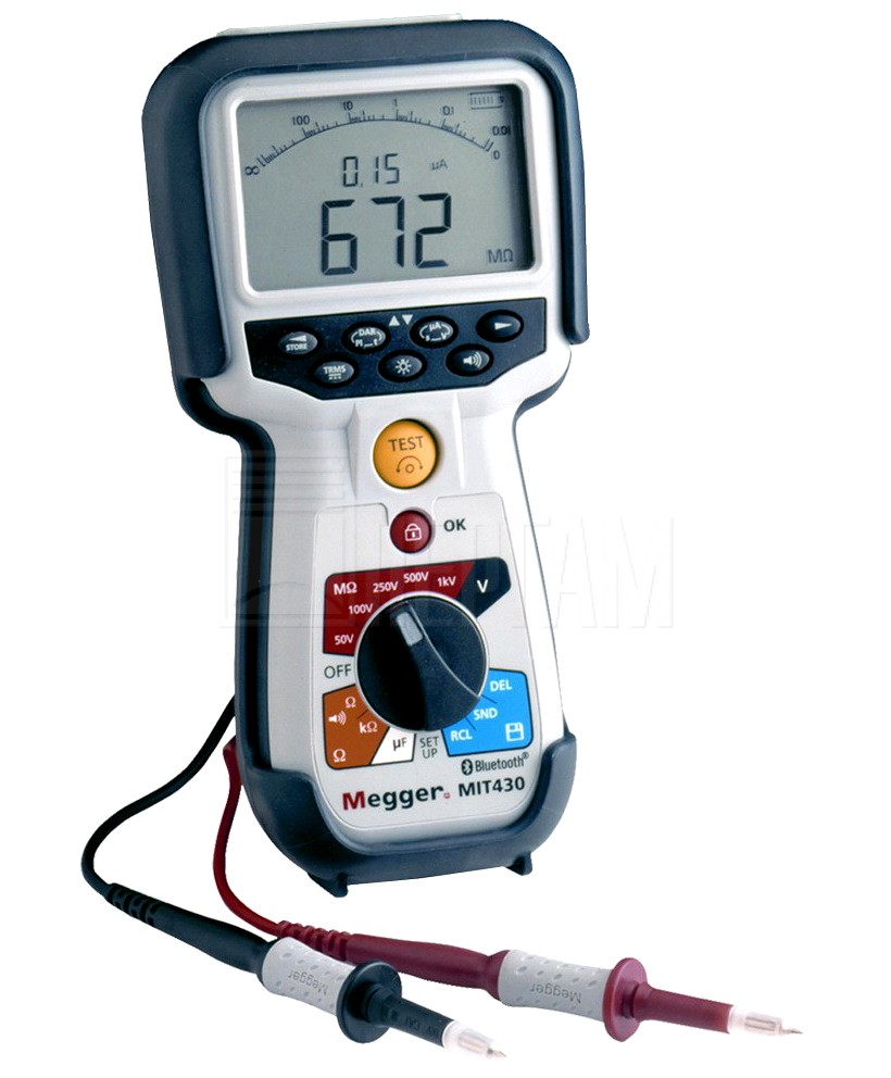 Купить Megger MIT430 - тестер сопротивления изоляции